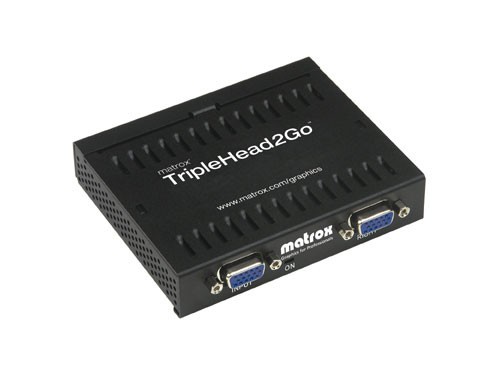 尖端MATROX TripleHead 2Go简单解析_MATROX TripleHead 2Go_液晶显示器评测-中关村在线