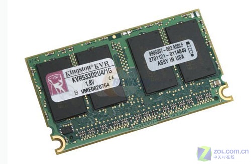 内存模组规格及芯片技术演变历程表_金士顿 1GB DDR 333(笔记本)_内存硬盘技巧-中关村在线