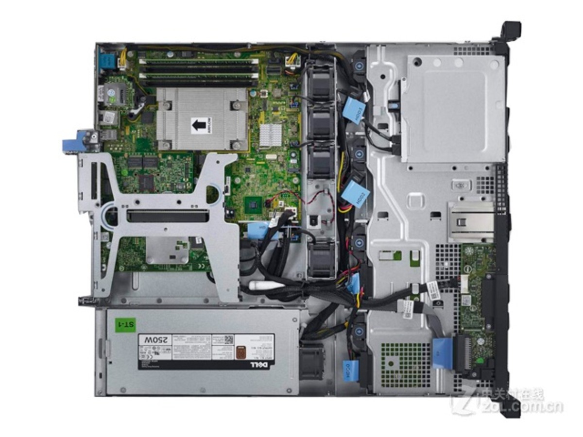 【高清图】戴尔(dell)PowerEdge R230 机架式服务器(Xeon E3-1220 v5/4GB/500GB)内部构造图 图21 ...