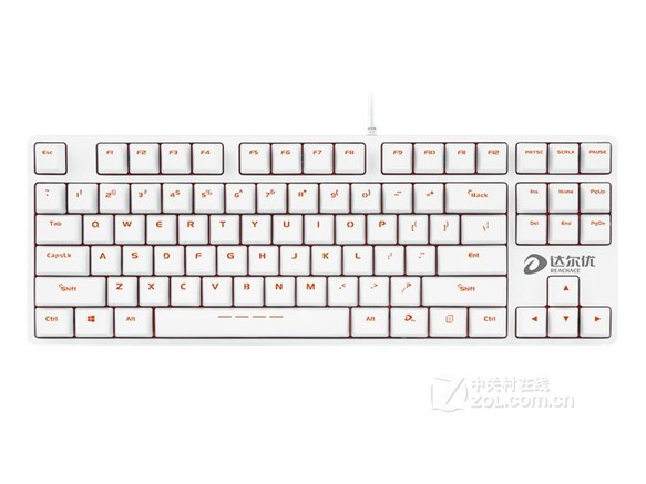 【达尔优DK87游戏机械键盘】报价_参数_图片_论坛_达尔优 DK87,K87人体工程学键盘报价-ZOL中关村在线