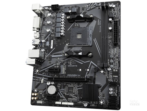 【技嘉A520M H】报价_参数_图片_论坛_GIGABYTE A520M H技嘉主板报价-ZOL中关村在线