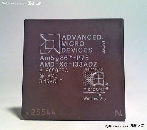 经典老硬件回首：1995年的AMD-X5处理器_CPUCPU新闻-中关村在线